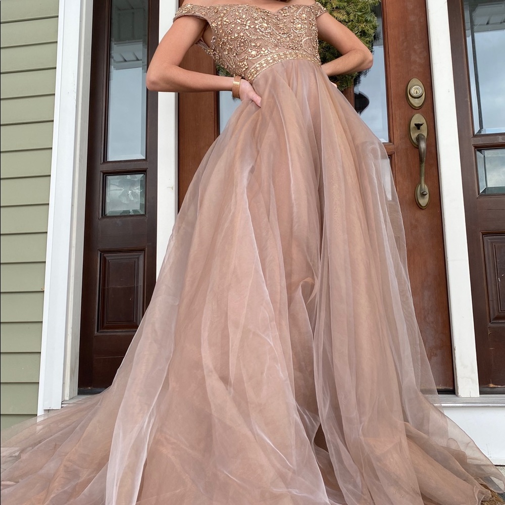 Sherry Hill Prom Dress - Gem